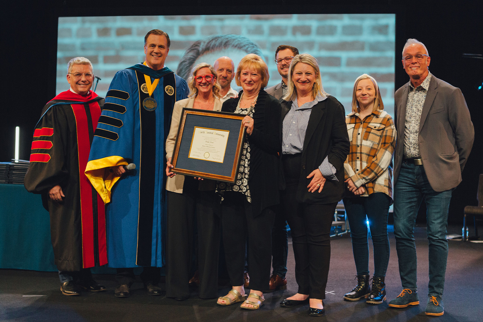 Roger Lane recognized through honorary degree - Table Salt | NCU Blog